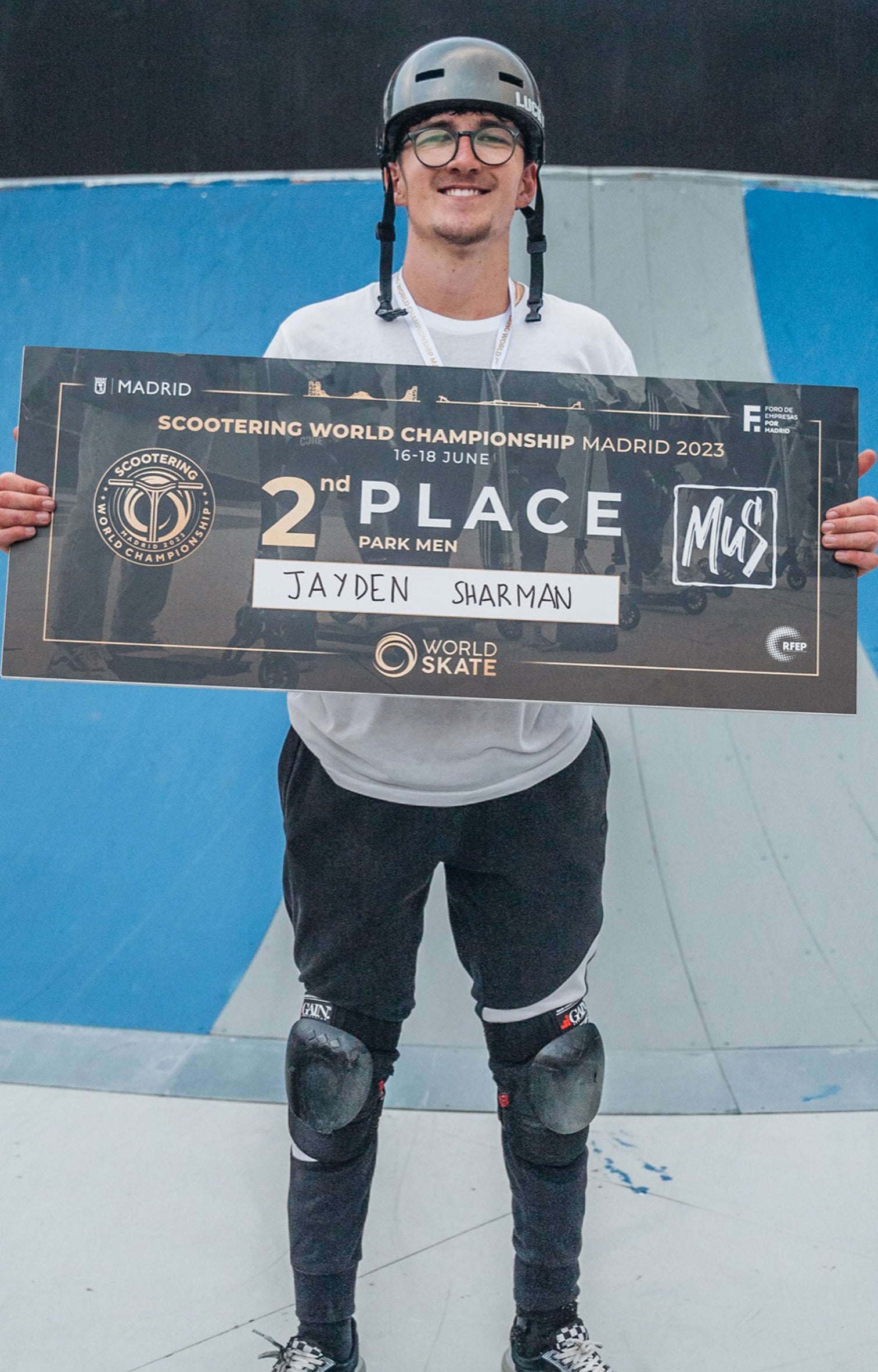Lucky Competition Pro Rider Jayden Sharman – Lucky Scooters